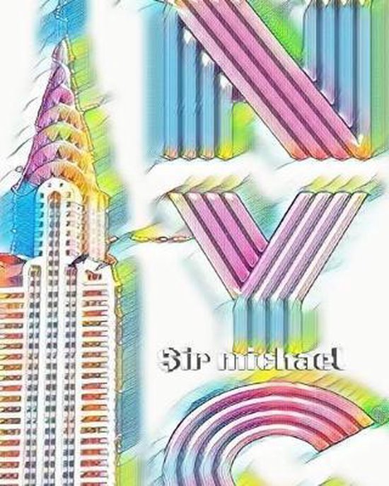 ICONIC Chrysler Building Rainbow Writing Drawing Journal. Sir Michael ...