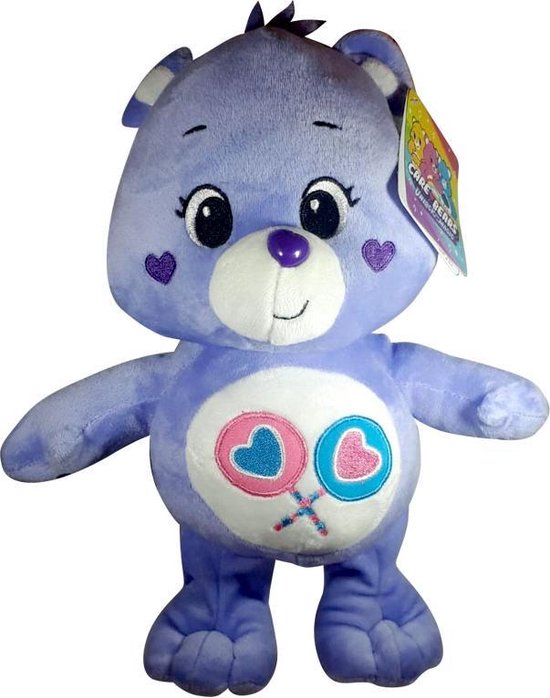 Care Bears Pluche Knuffel Paars 30cm | Beer | Teddybeer | Knuffelbeer ...