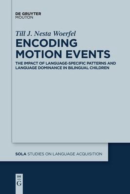 Encoding Motion Events | 9781501521416 | Till Woerfel | Boeken | bol.com