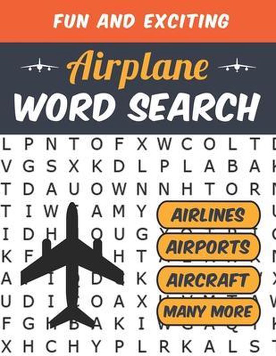 Airplane Word Search, J Markz Publishing | 9798645811730 | Boeken | bol