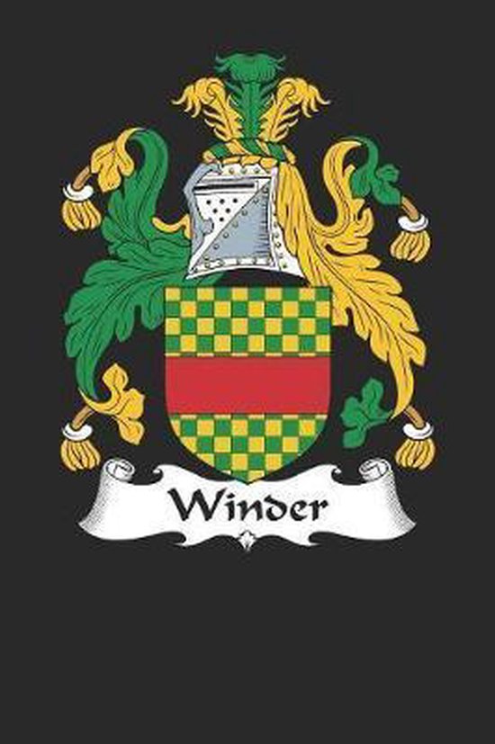 Winder: Winder Coat of Arms and Family Crest Notebook Journal (6 x 9 ...
