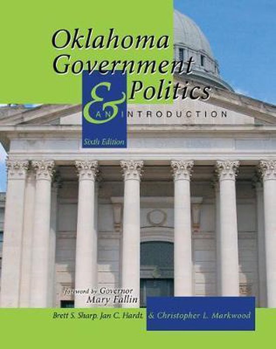 Oklahoma Government and Politics, Brett Sharp | 9781465250728 | Boeken ...