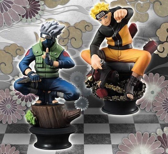 Naruto Shippuden: Chess Piece Collection- Naruto & Kakashi | bol.com