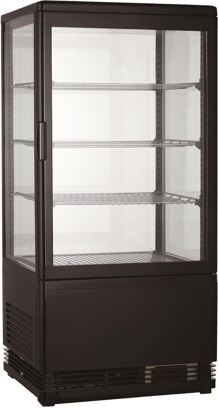 Professionele Koelvitrine 68L Zwart | Combisteel | 7487.0170 | Horeca | bol