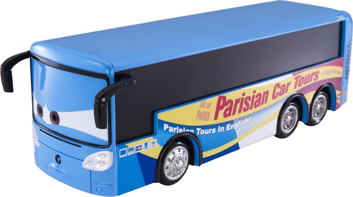 Disney Cars auto bus Emmanuel deluxe oversized - Mattel | bol.com