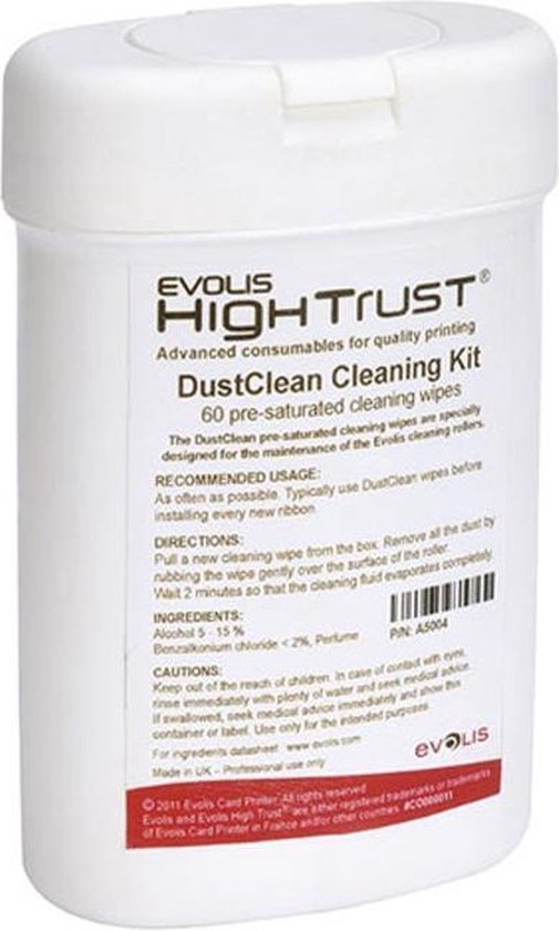 Evolis A5004 printer reiniger | bol