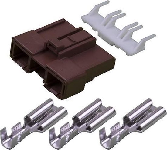 Female connector 3 pin | bol.com