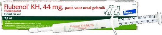 Flubenol KH ontwormingspasta voor hond en kat 44MG Ontwormingsmiddel | bol