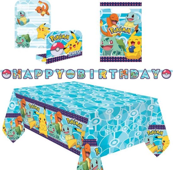 Pokemon Verjaardag Versiering Pakket | bol.com