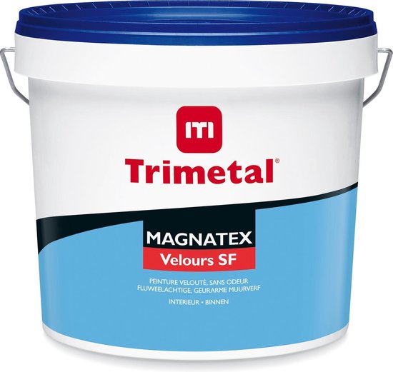 Trimetal MAGNATEX VELOURS SF - 001 wit - 10L | bol.com