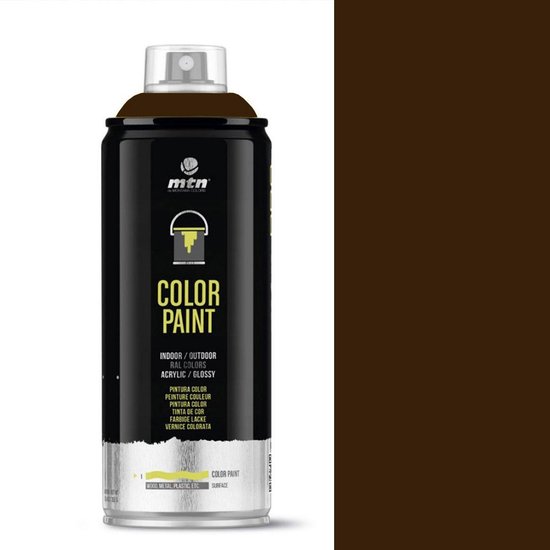 MTN PRO Color Paint – RAL-8014 Sepia Brown Spuitverf – 400ml | bol