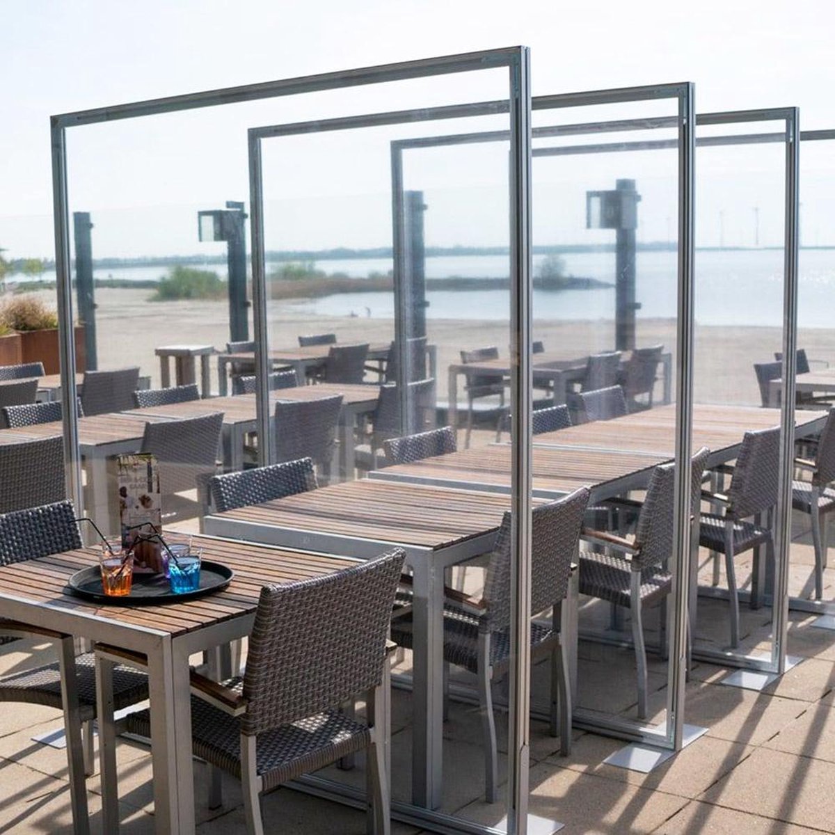 Cloison de séparation transparente Covid / corona -plexi avec ...