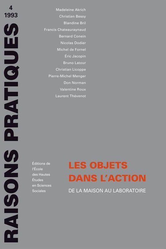 Raisons pratiques - Les objets dans l'action (ebook), Collectif ... Raisons pratiques - Les objets dans l'action (ebook), Collectif ...