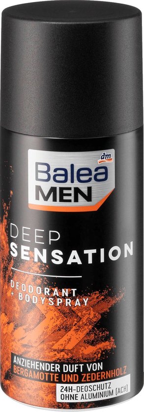 DM Balea MEN Deodorant spray Deep Sensation (150 ml) | bol.com