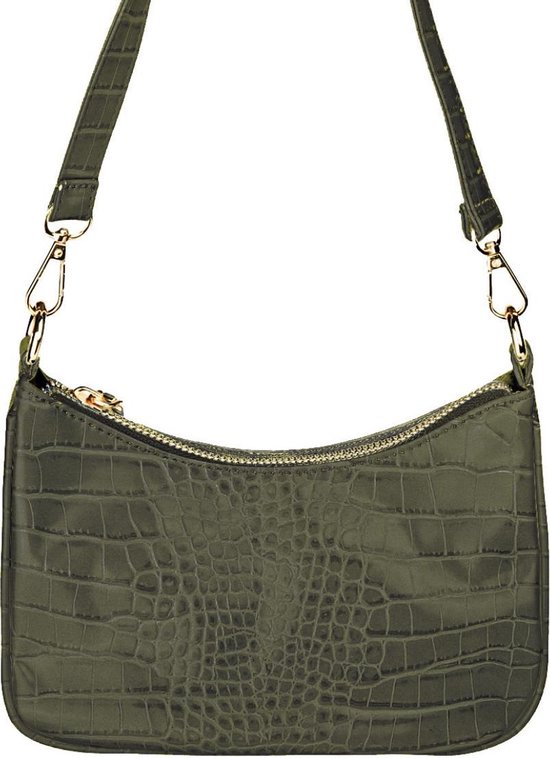 Tas Croco - Yehwang Handtas Avondtas Slangenprint Kunstleer PU leer ...