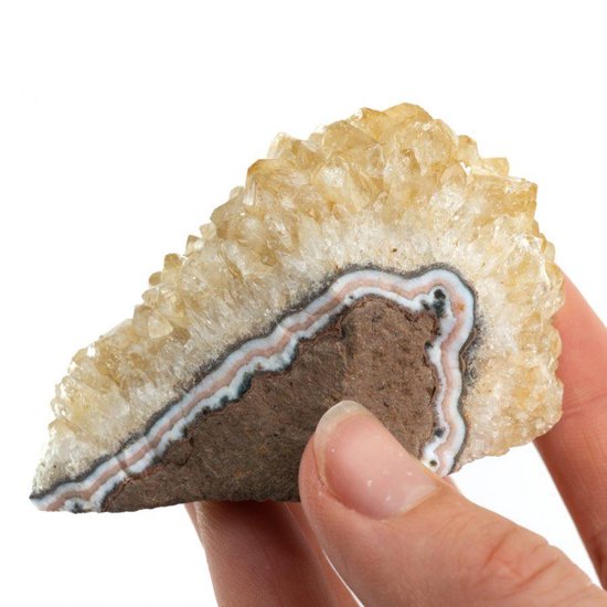 Ruwe Citrien Edelsteen Cluster 4 – 6 cm | bol