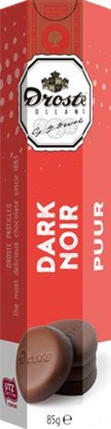 Droste - Chocolade Pastilles Puur - 12x 85g | bol