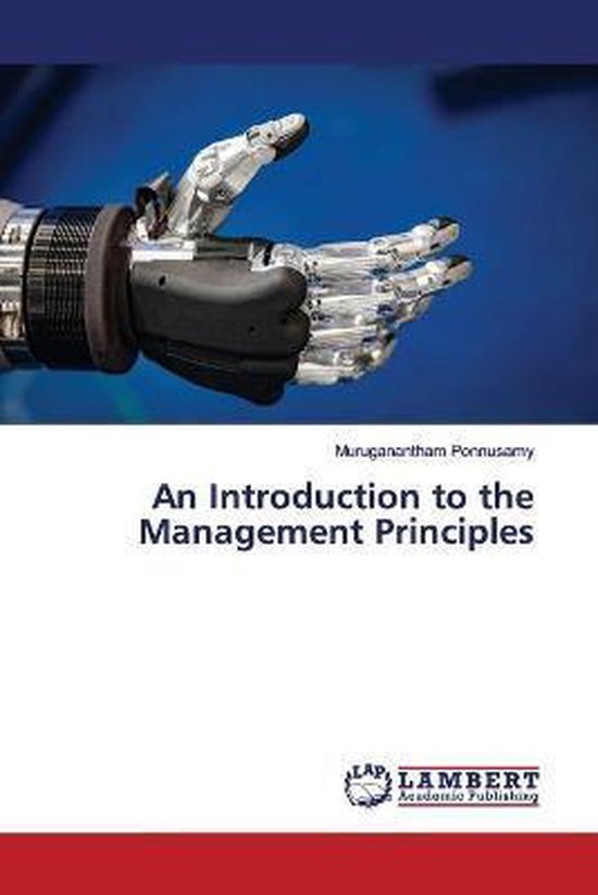 An Introduction to the Management Principles | 9783330328822 ...