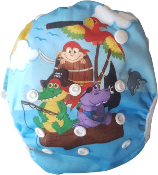 Zwemluier Wasbaar Bababoe - Dieren Piraatjes - 4 tot 18 kg | bol.com