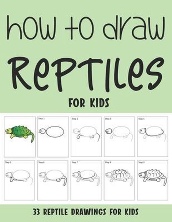 How to Draw Reptiles for Kids, Sonia Rai | 9798748536813 | Boeken | bol