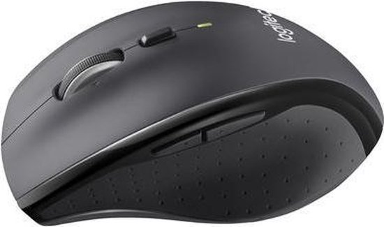 Logitech Draadloze Muis - Logitech Marathon Mouse - Zwart | bol