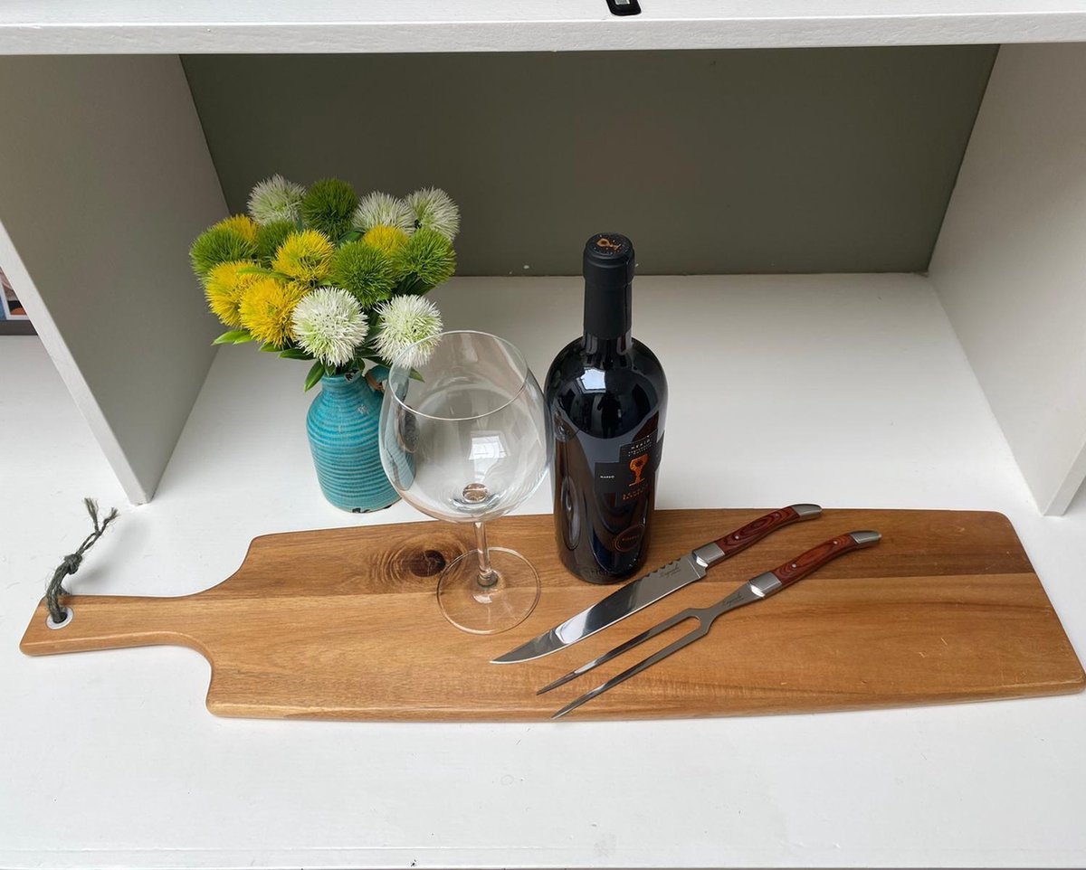 Laguiole Trancheerset - 2 delig - by Rielse Reuzen - Trancheermes - BBQ ...