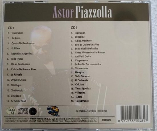 Astor Piazzolla, Astor Piazzolla | CD (album) | Muziek | bol