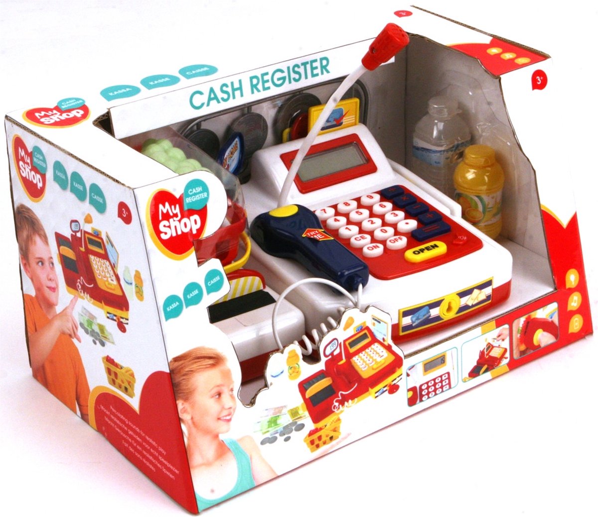 Basic Kassa met scanner en accessoires | bol