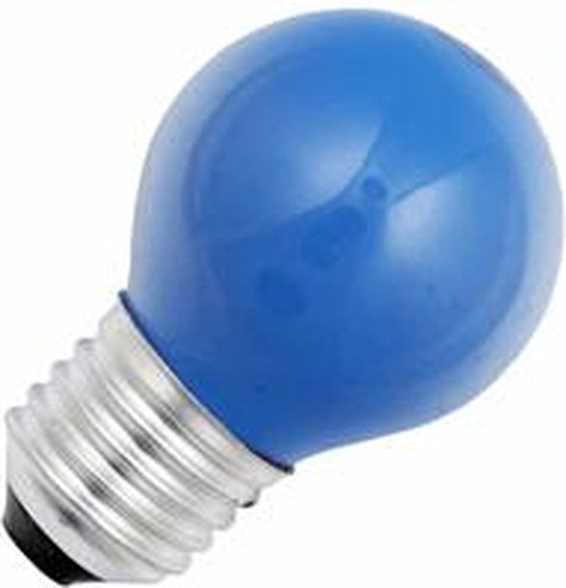Gloeilamp Kogellamp | Grote fitting E27 | 15W Blauw | bol.com