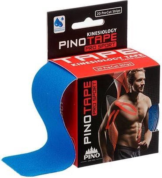 Fysio tape pro sport pre-cuts blauw | bol.com