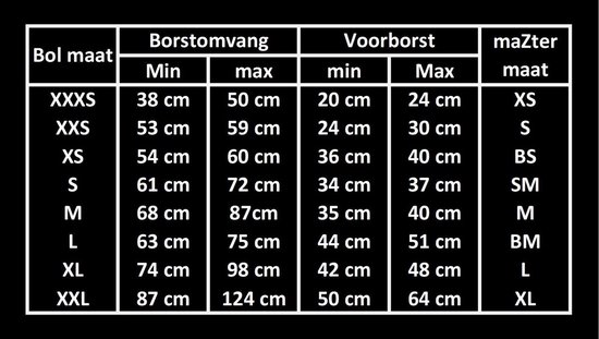 Mazter hondentuig - anti-trektuig voor honden ( Maat XL ) | bol.com