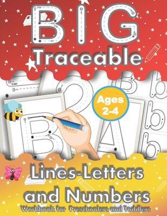 BIG traceable Lines-Letters & Numbers workbook | 9798717685788 | MORO ...