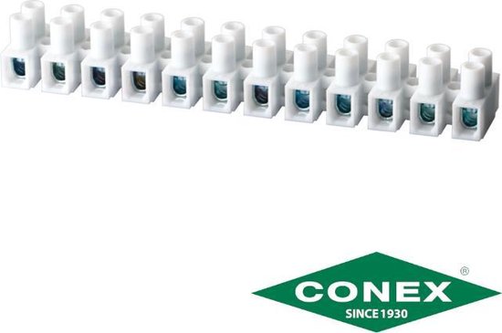 Conex Kroonklemmenstrook / kroonstenen / Kroonsteentjes 12p 0,5 t/m 4 ...