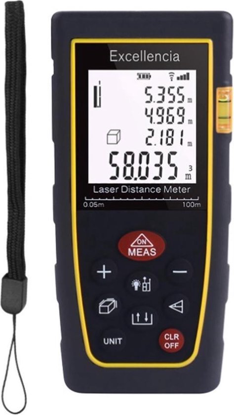 Professionele Laser Afstandsmeter tot 100 Meter - Extra nauwkeurig (tot ...