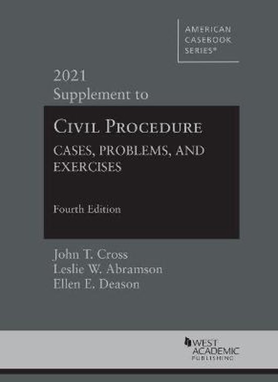 American Casebook Series- Civil Procedure | 9781647088538 | John T ...