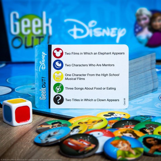 Geek Out! Disney - Kaartspel (ENG) | Games | bol