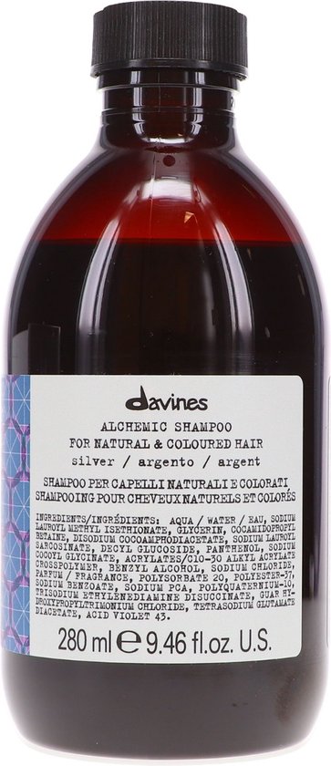 Non-permanent Colourant Shampoo Davines Alchemic Silver 250 ml 280 ml | bol