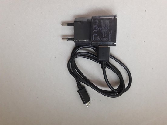 Oplader 5V 2A Zwart + Alba 1m Micro USB naar USB A Kabel | bol