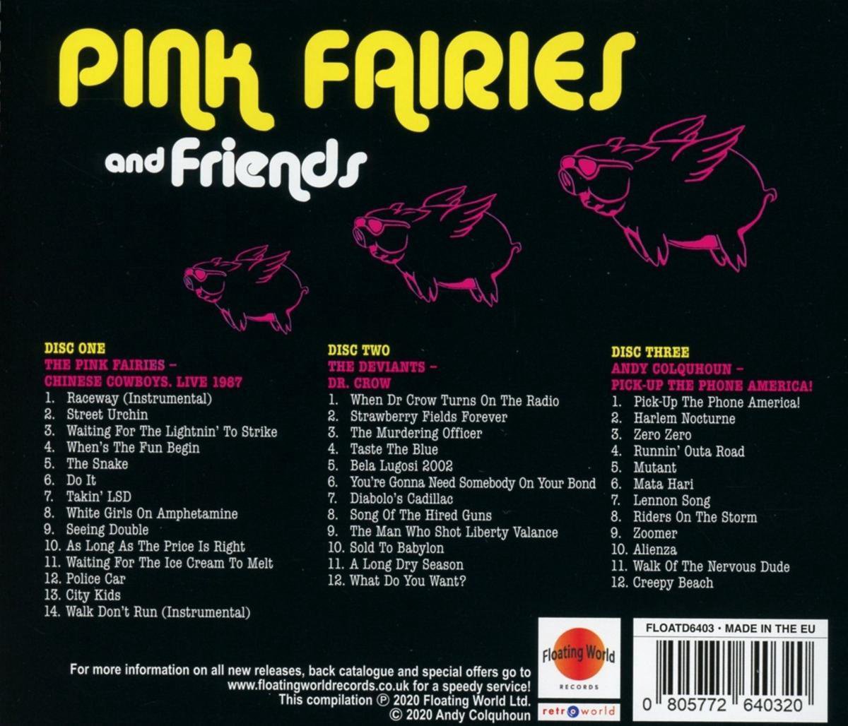 Pink Fairies And Friends, Pink Fairies | CD (album) | Muziek | bol.com