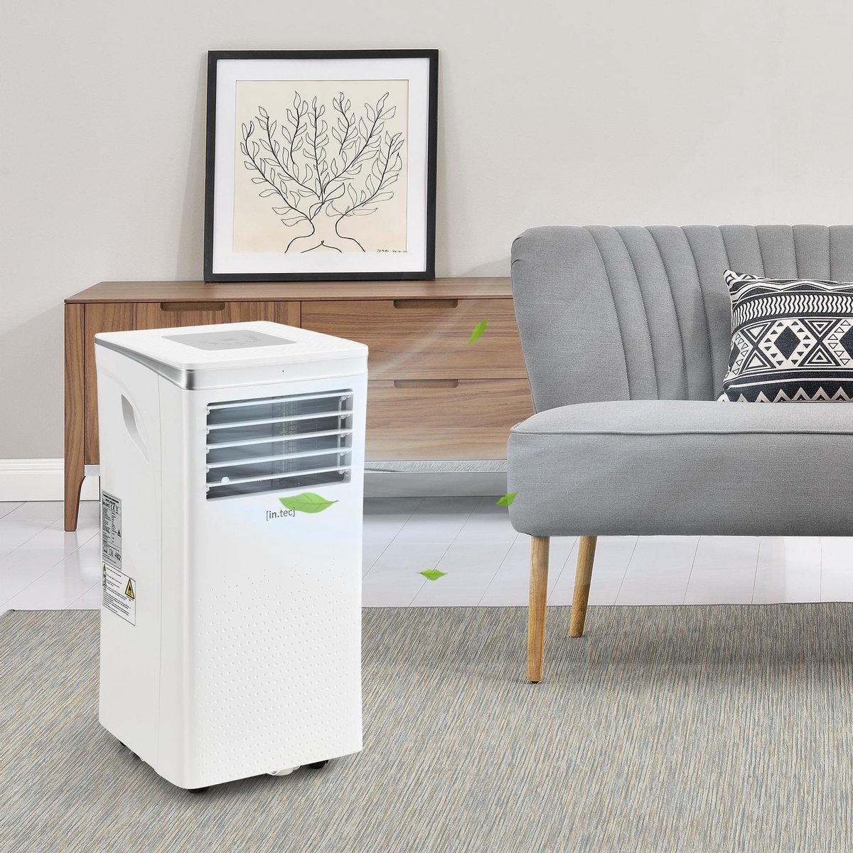 Climatiseur Portable R290 Refroidisseur Déshumidificateur Ventilateur 2 ...