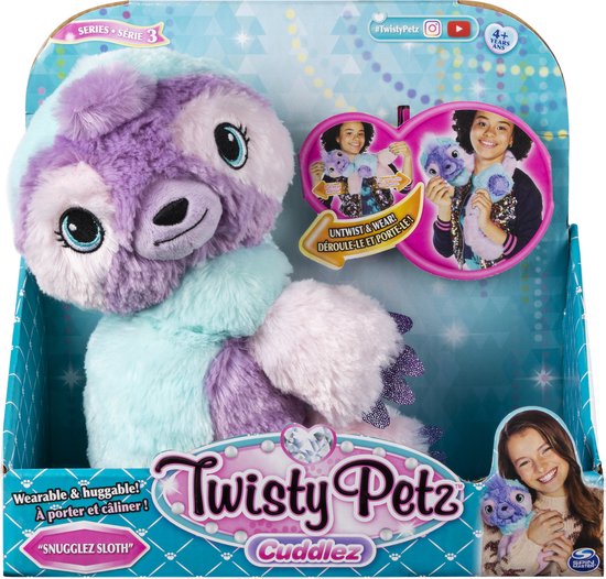 Twisty Petz Plush Transformerende Knuffel Luiaard | bol.com
