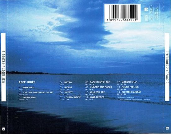 Rides, Reef | CD (album) | Muziek | bol