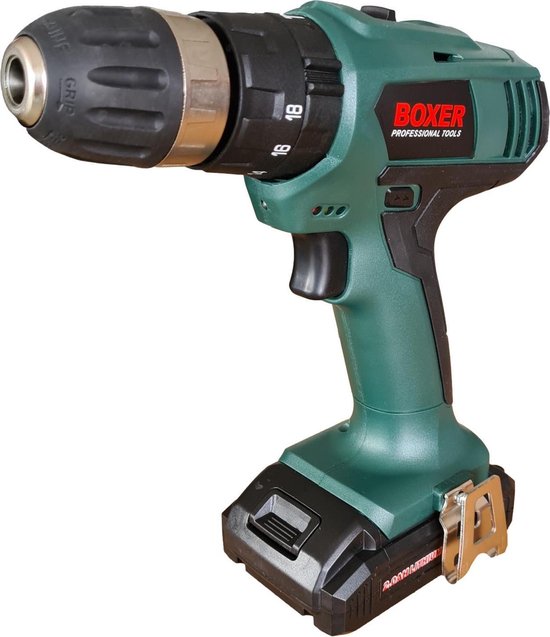 Boxer S-series Accu Schroef-/Boormachine Set - Inclusief 2x 20.4 V accu ...