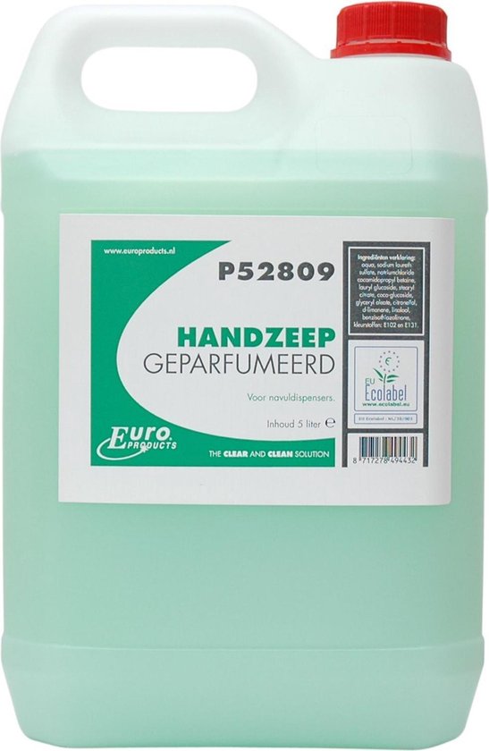 Handzeep De Luxe - 5 liter can - Fris geparfumeerd - P52809 | bol