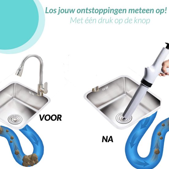 Gootsteenontstopper - WC ontstopper - afvoer ontstopper ...