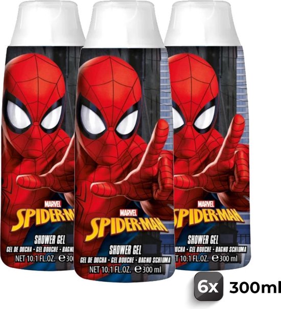 Spiderman Shampoo & Douchegel - Voordeelverpakking 6 Stuks | bol.com
