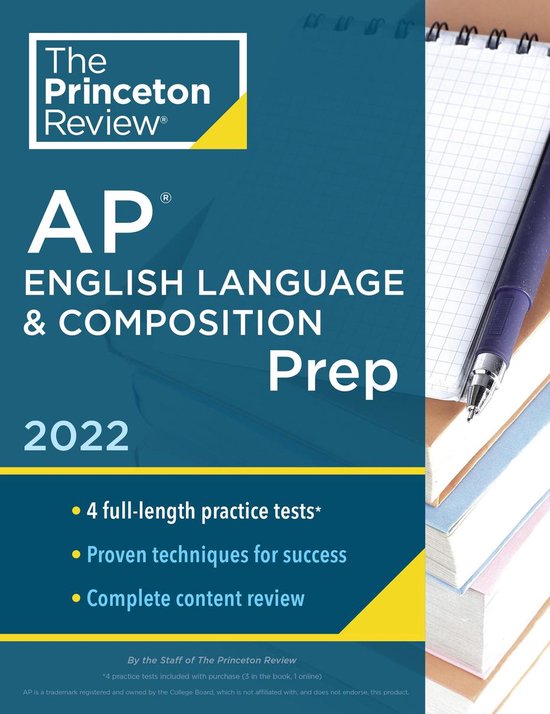 Princeton Review AP English Language & Composition Prep, 2022 ...