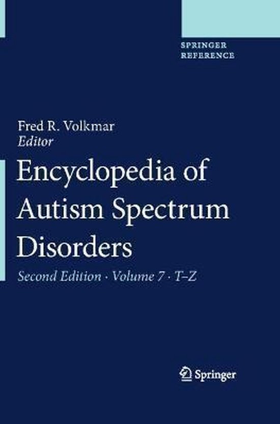 Encyclopedia of Autism Spectrum Disorders | bol.com
