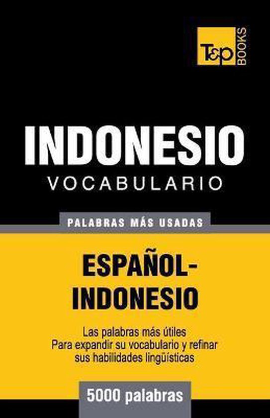 Spanish Collection- Vocabulario español-indonesio - 5000 palabras más usadas |... | bol