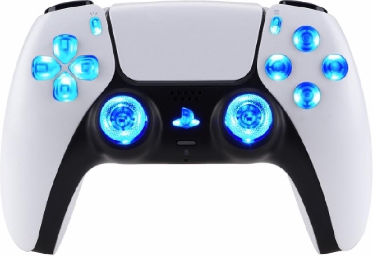 Sony PS5 DualSense Draadloze Controller - Multi-kleuren LED MOD | bol.com Sony PS5 DualSense Draadloze Controller - Multi-kleuren LED MOD | bol.com
